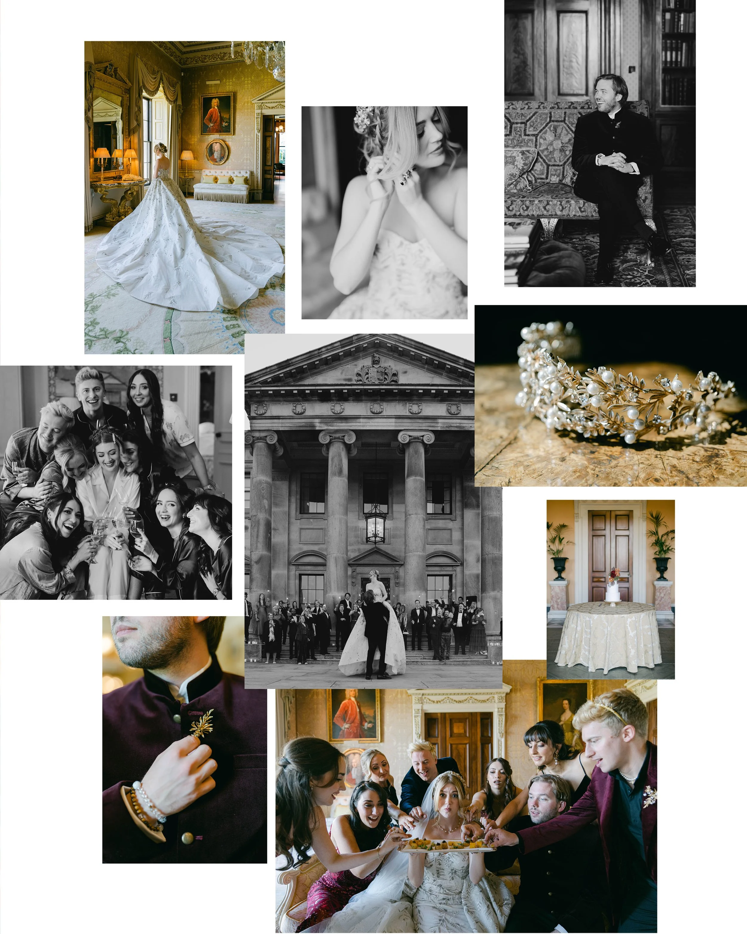 Elegant Summer Wedding at Ballyfin Demesne Wedding — Story of Eve ...