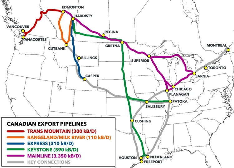 Canada’s Export Pipelines: Capacity, Constraints and Future Egress ...