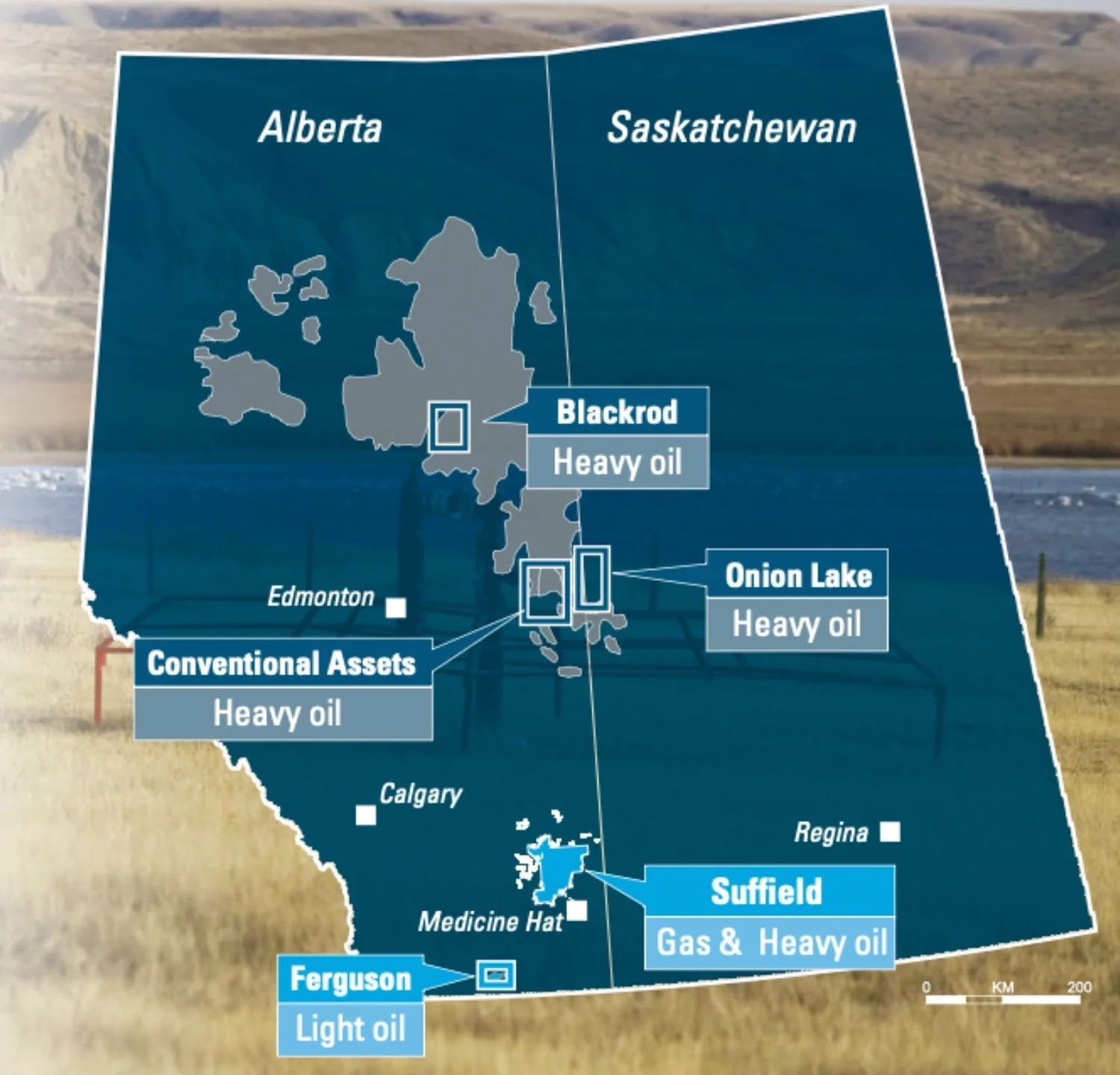 New additions: Pipeline connections, storage tanks, refinery expansions ...