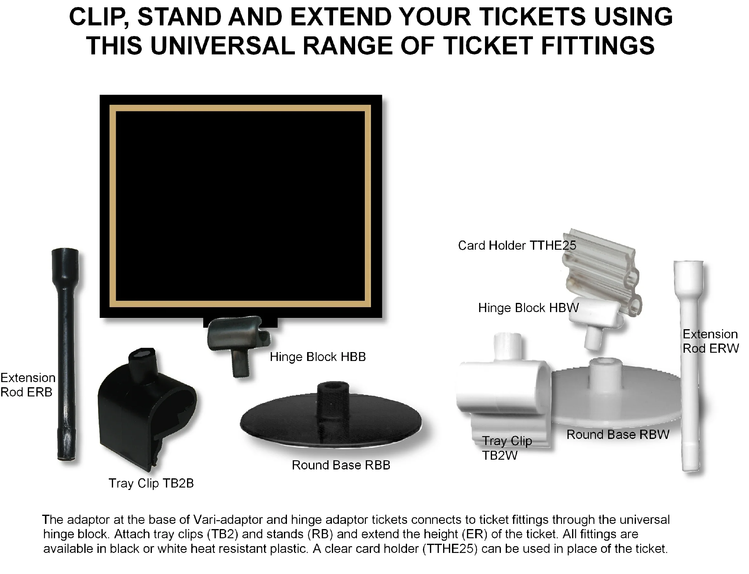 Meat Ticket Fittings — Variad Smith