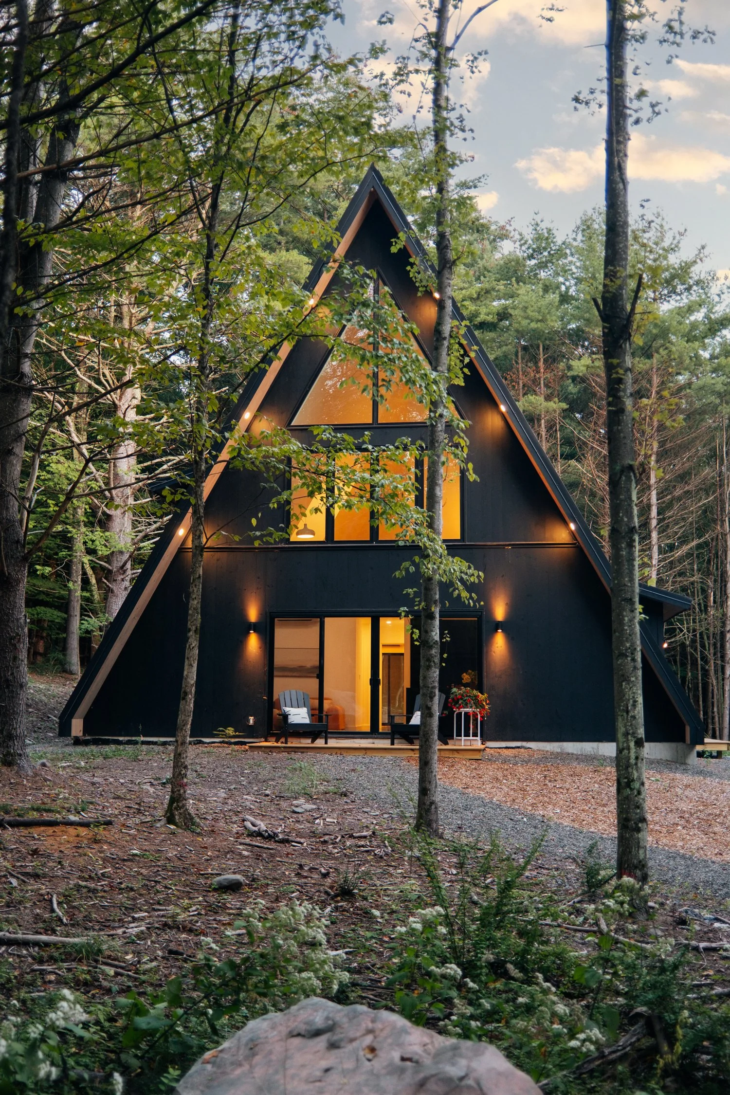 Cool Greene Co. A-Frame for sale — Country House Realty