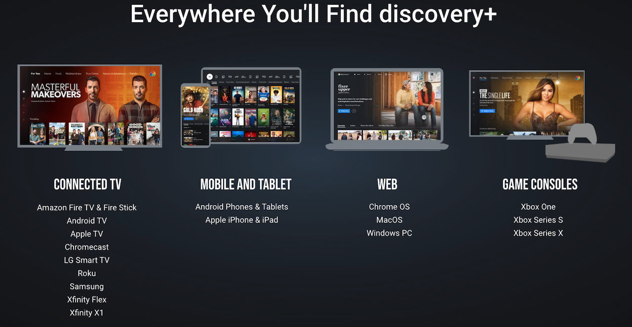 Discovery+ Canada Streaming Service Launches — Kutko Canada