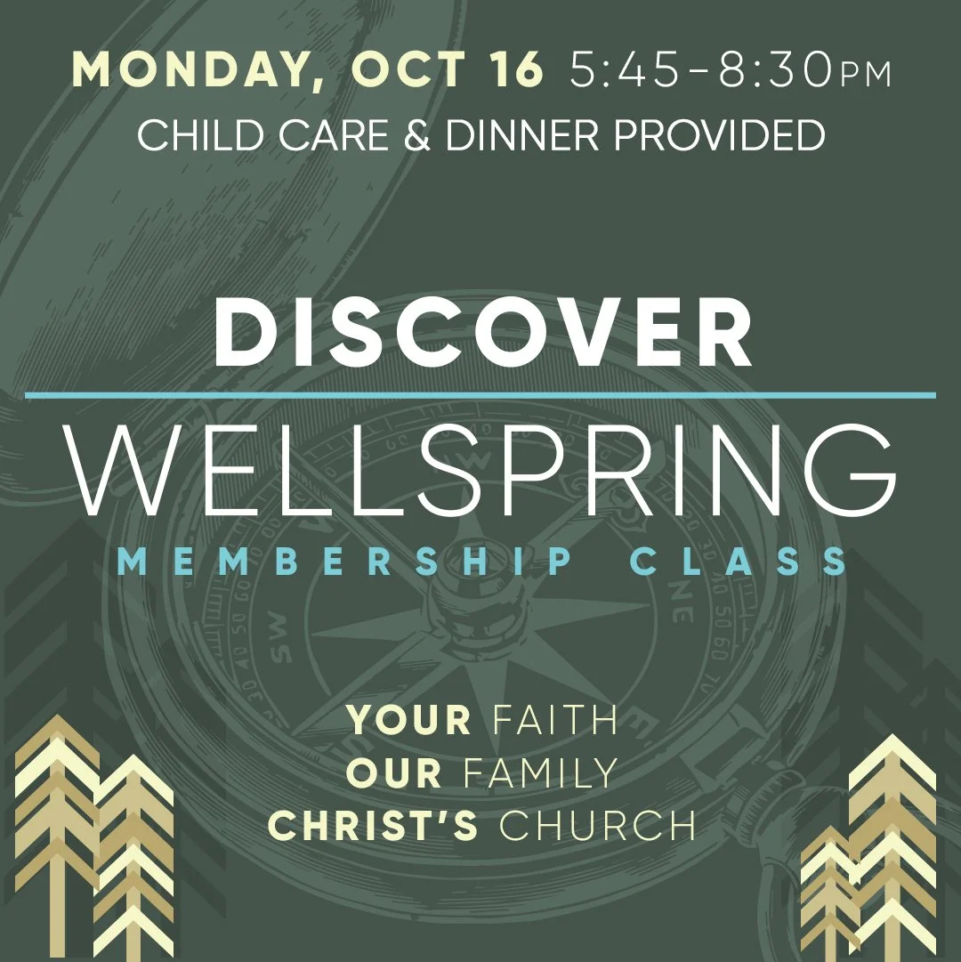 Membership at Wellspring Church — Wellspring Church • Hudsonville, MI
