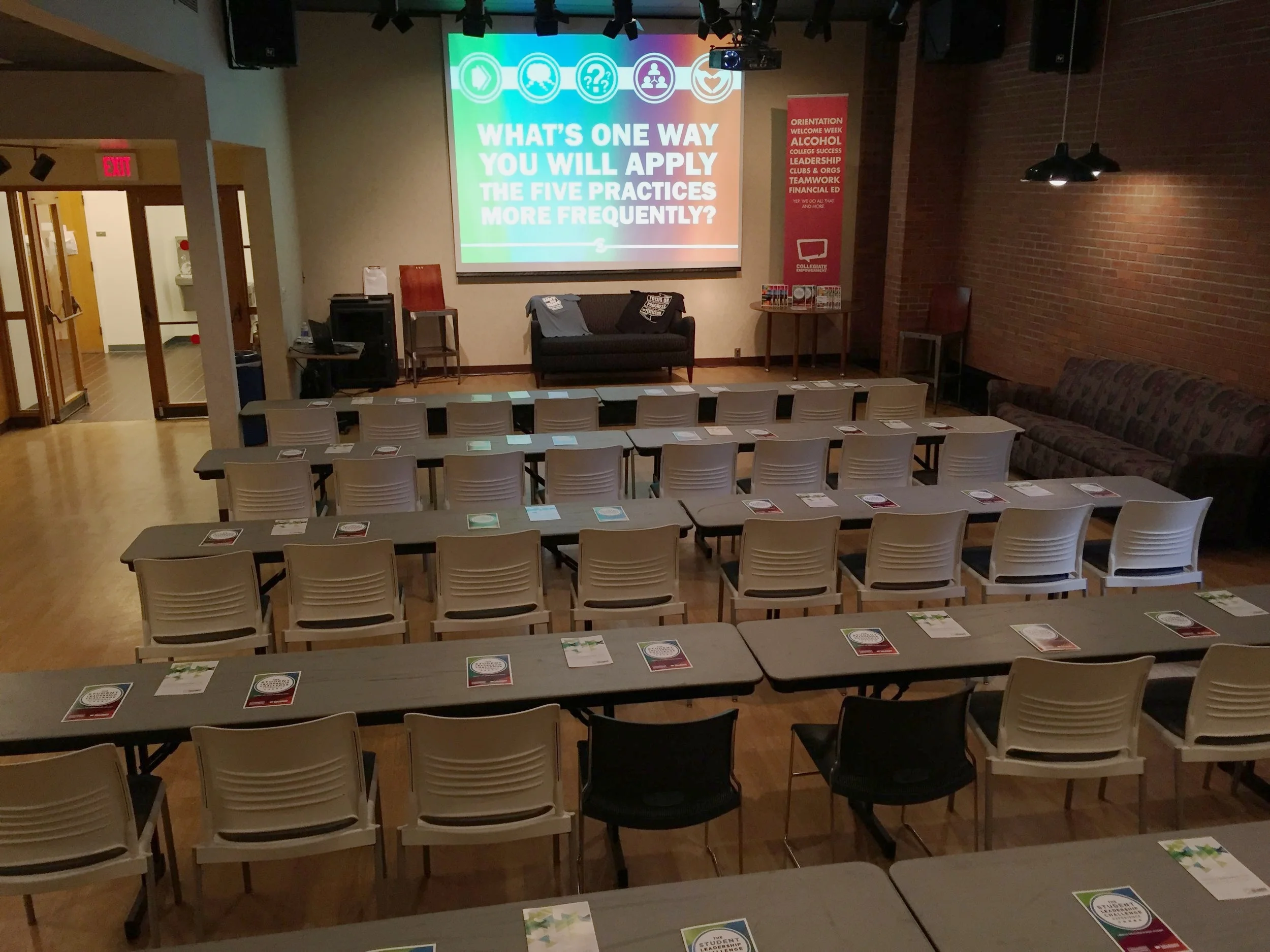 Seminar Room Layouts — COLLEGIATE EMPOWERMENT