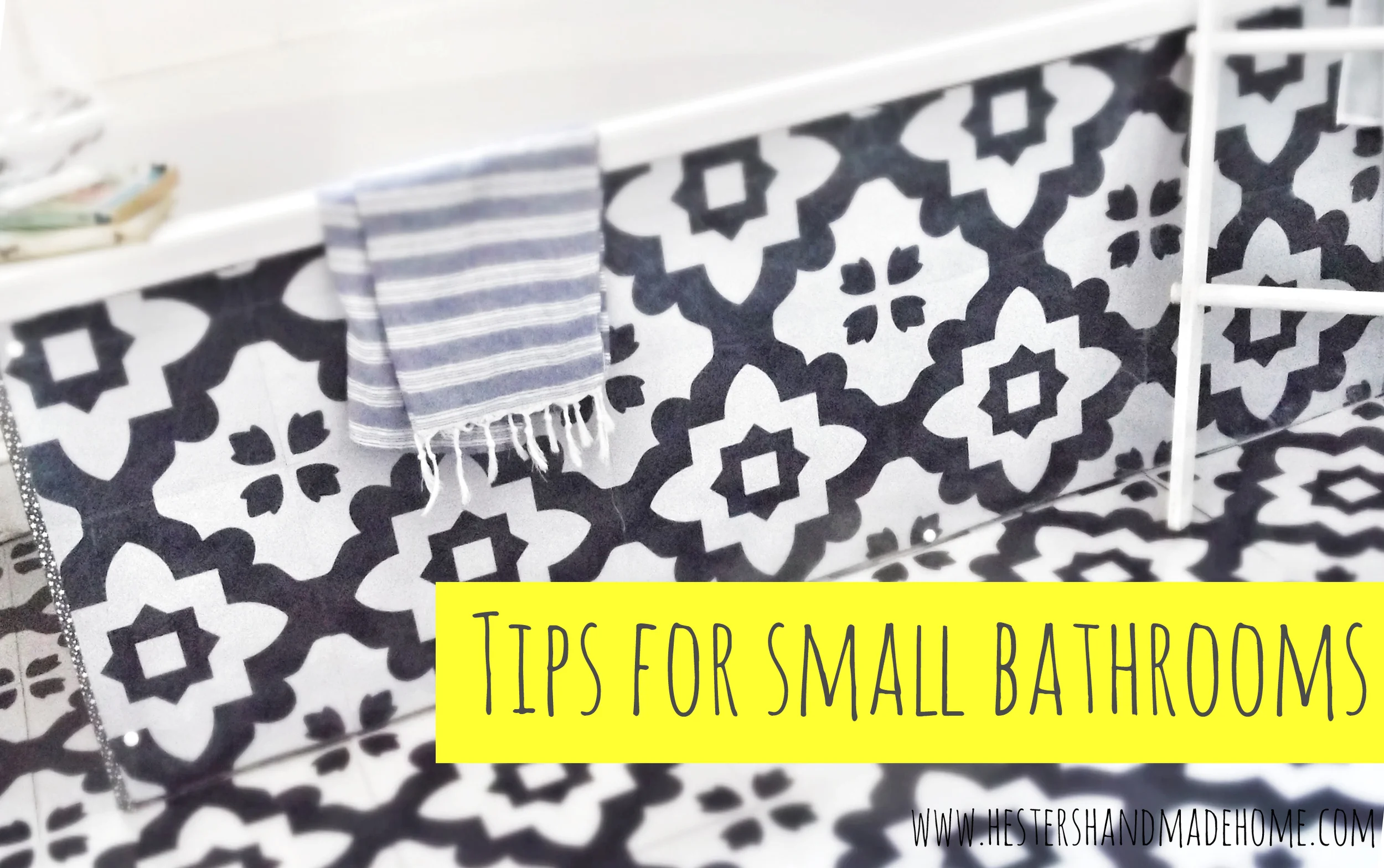Small bathroom styling tips — Hester's Handmade Home