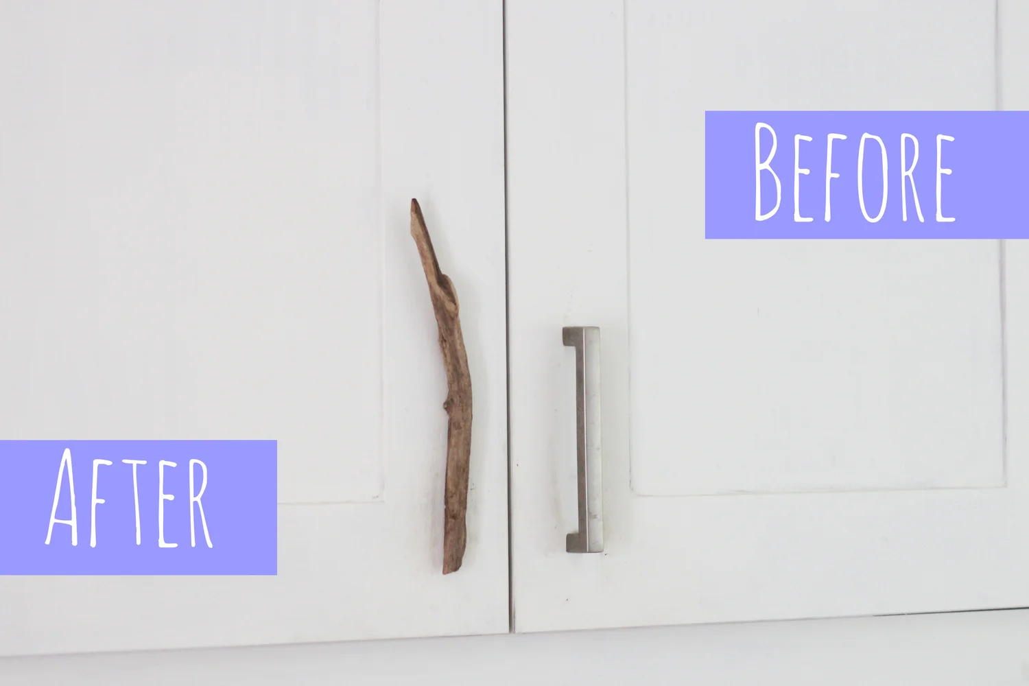 20 Seconds crafts: Easy door handles — Hester's Handmade Home