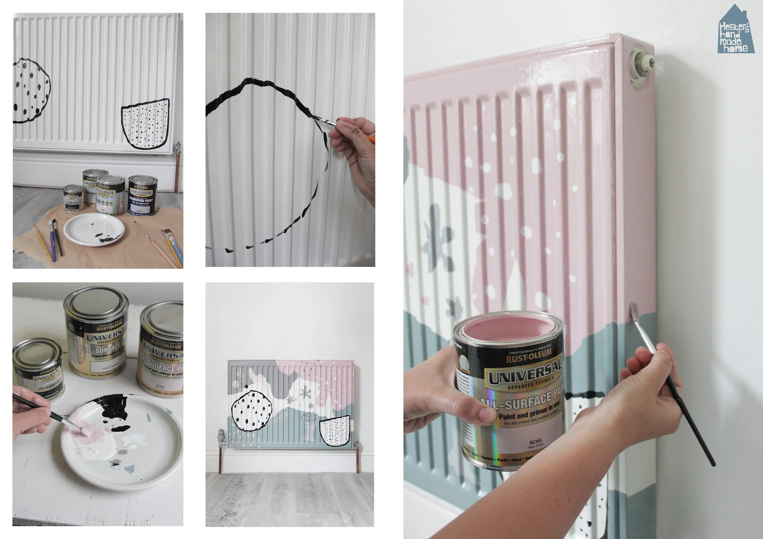 Painted radiator — Hester's Handmade Home
