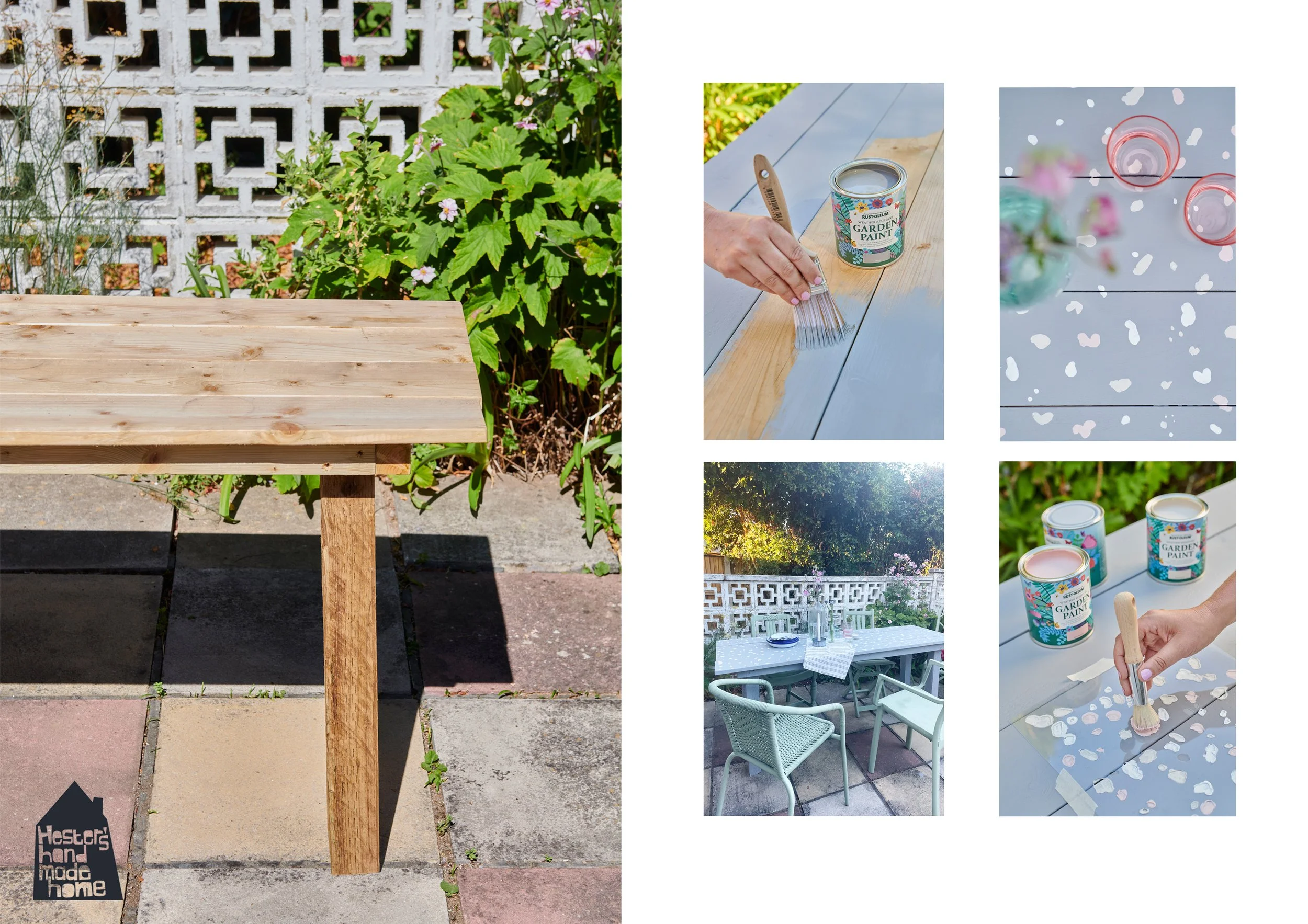 How to build a garden table — Hester's Handmade Home
