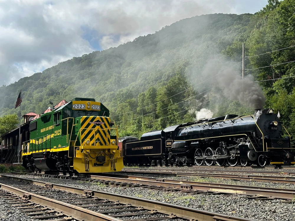 Iron Horse Rambles — Reading Blue Mountain & Northern: Passenger