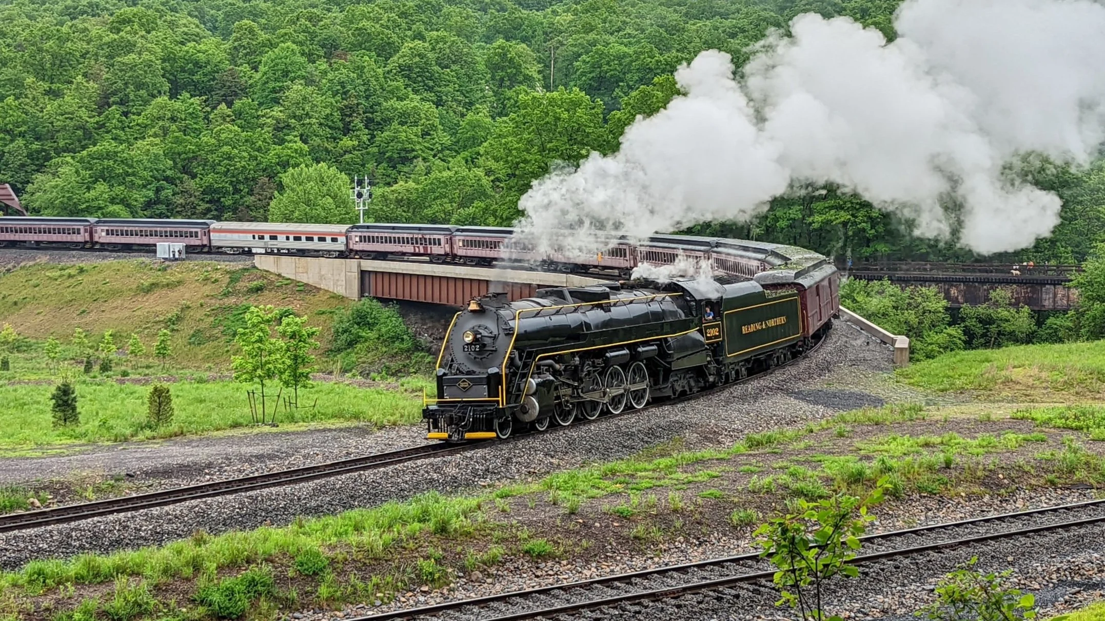 Iron Horse Rambles — Reading Blue Mountain & Northern: Passenger
