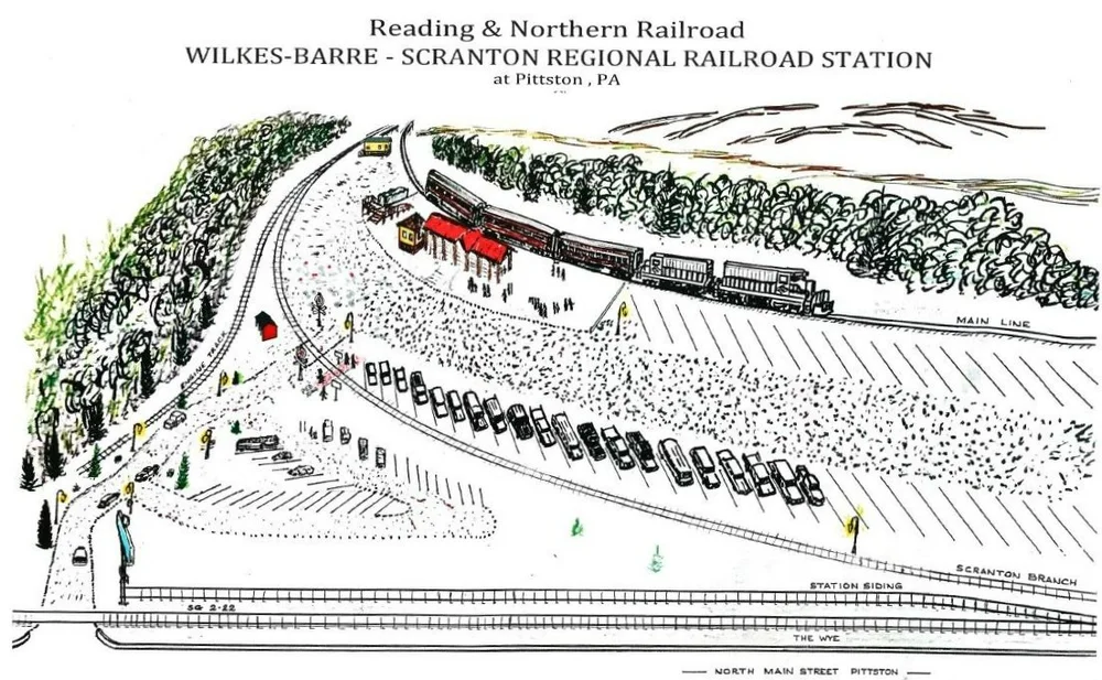 Introducing Wilkes-Barre/Scranton Regional Railroad Station — Reading ...