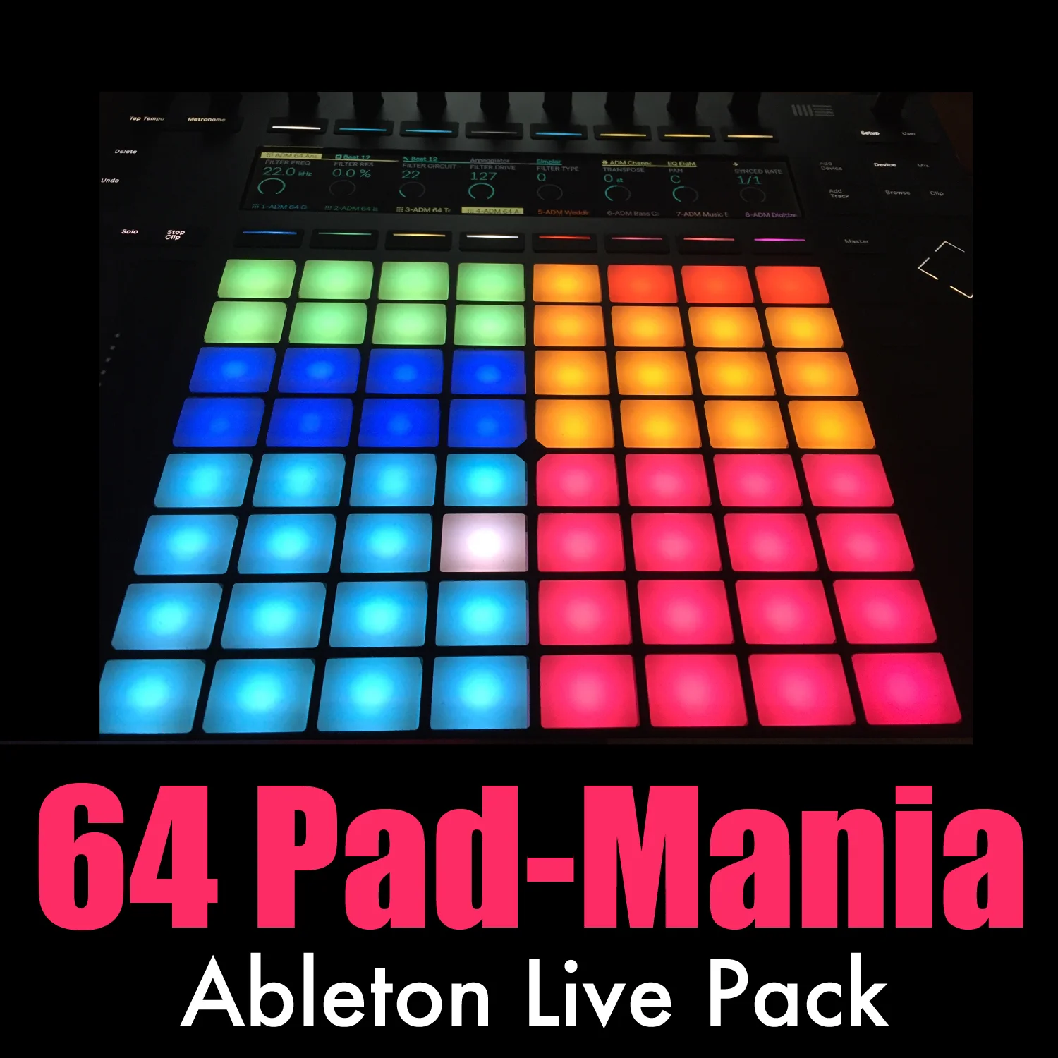 64 Pad Mania Ableton Live Pack Brian Funk