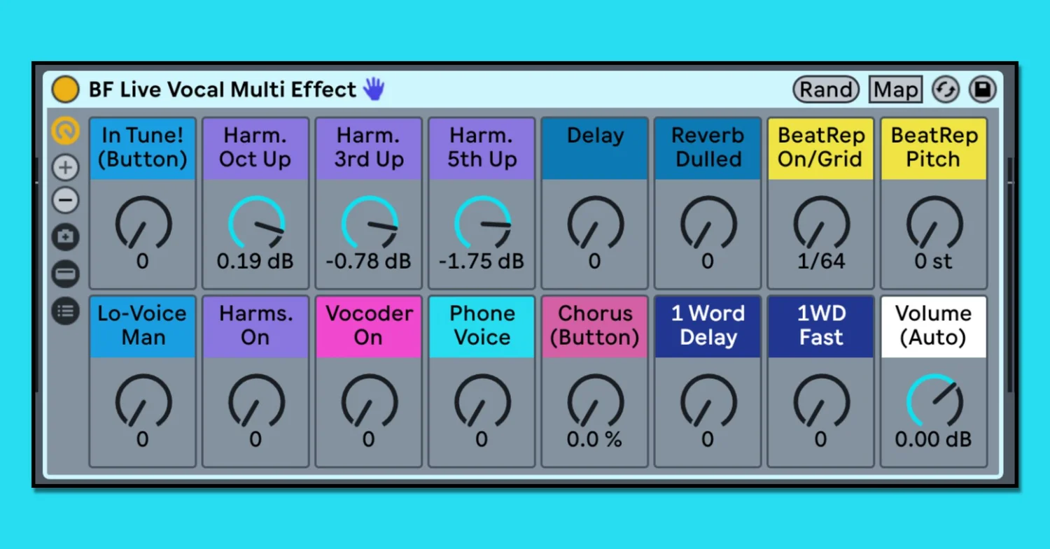 Live Vocal Multi Effect Rack - Free Ableton Live Pack #233 — Brian Funk