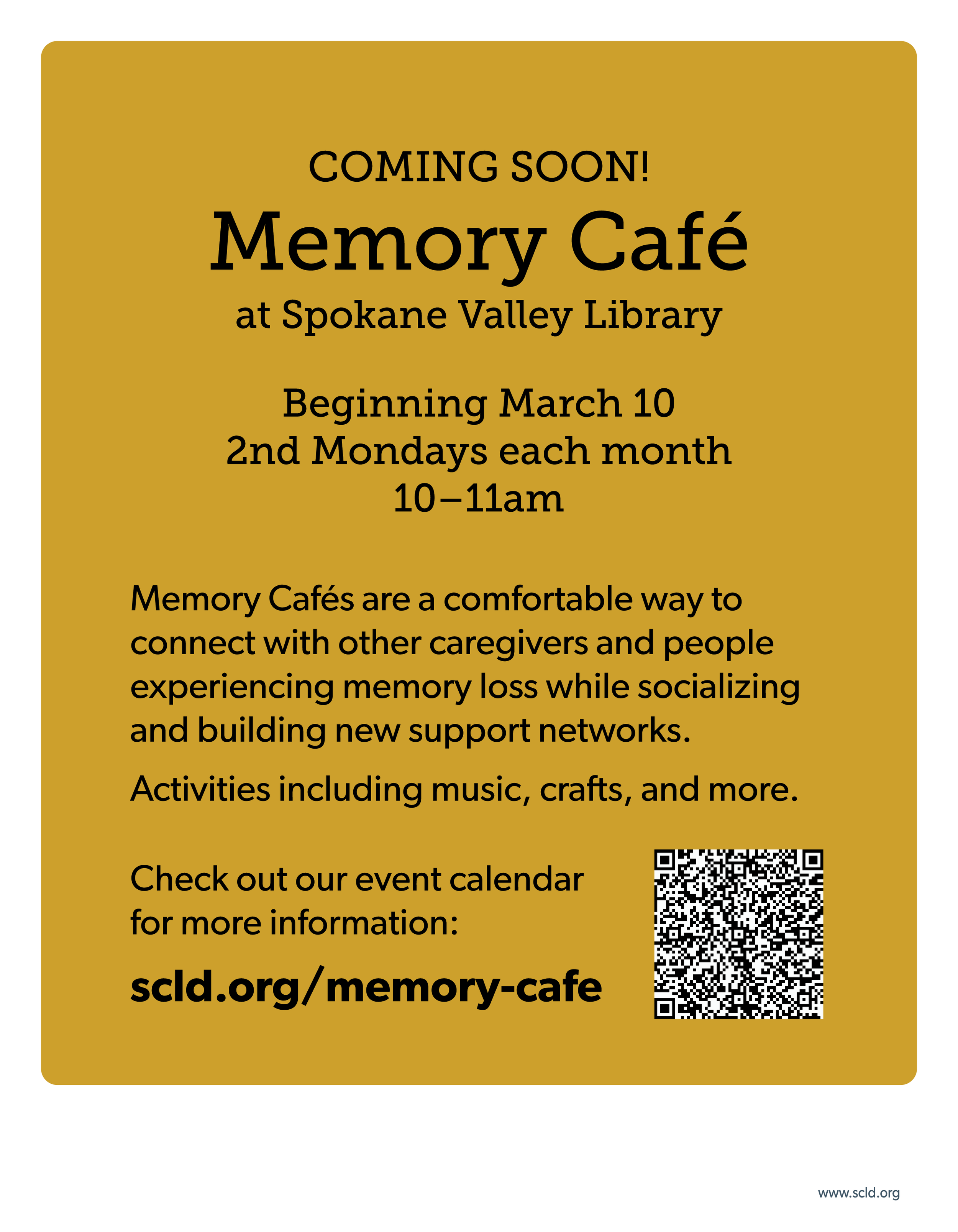 Memory Cafes — MOMENTIA