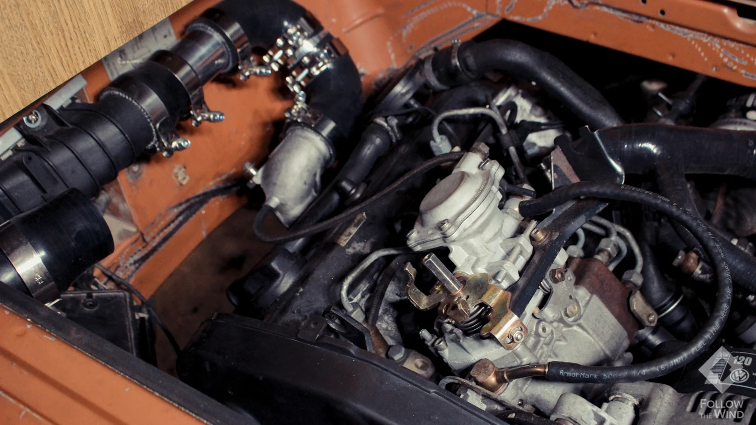 Aircooled Vanagon to M-TDI swap Part 2: The Install — Follow The Wind ...