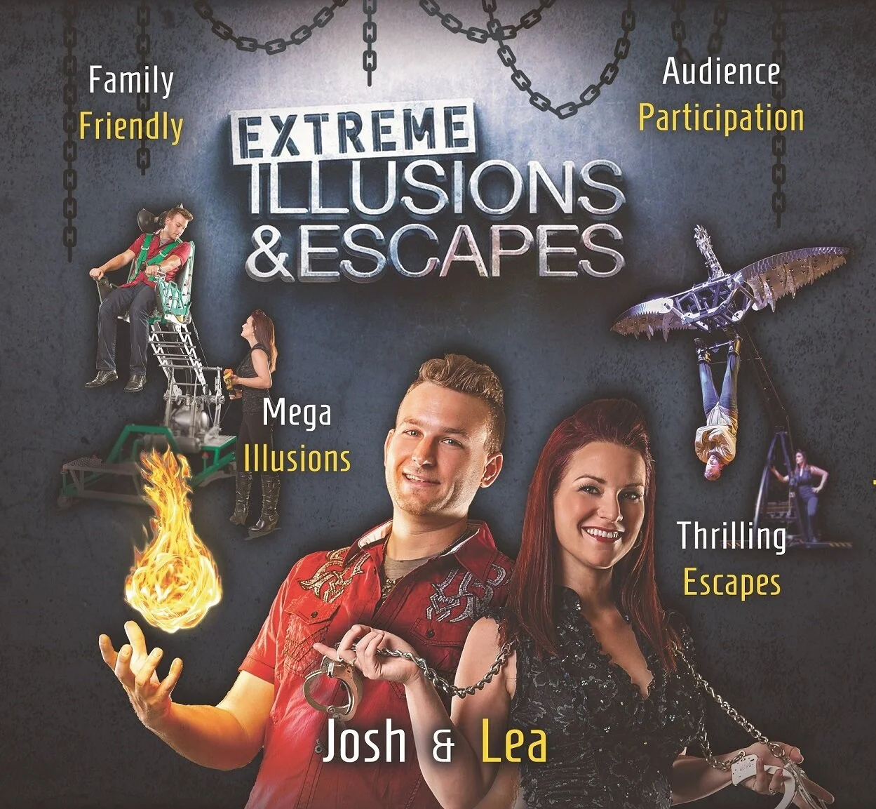 Extreme Illusions & Escapes Show — Artists & Attractions ...