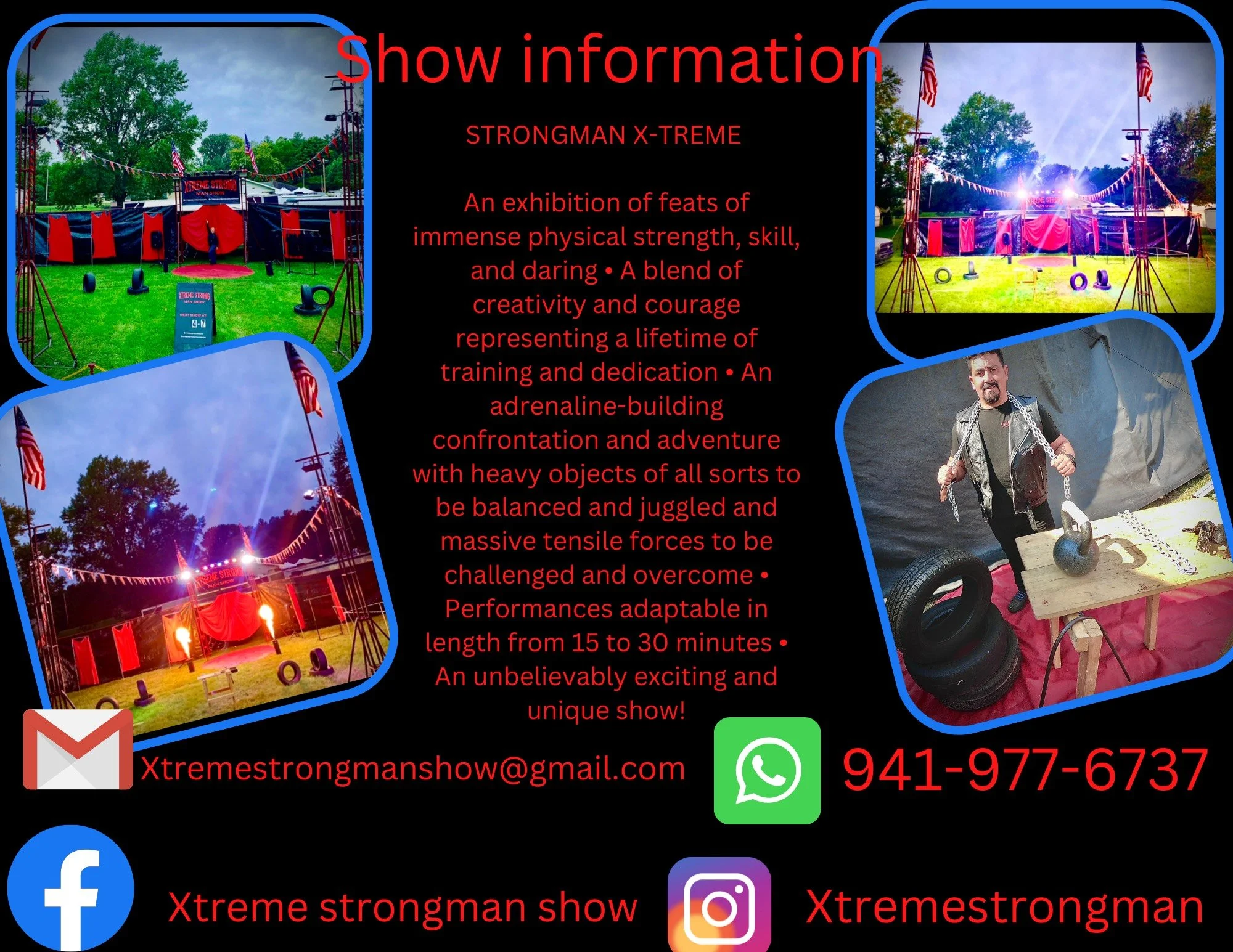 Xtreme Strong Man Show — Artists & Attractions - Entertainment Booking ...