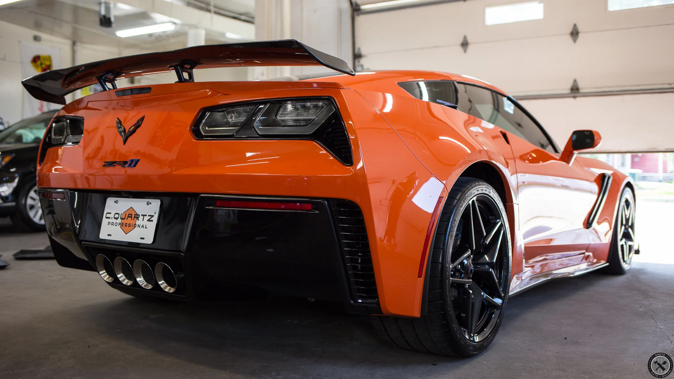 CQuartz Professional + Corvette ZR1 — Areté Auto Salon | Fine Auto ...