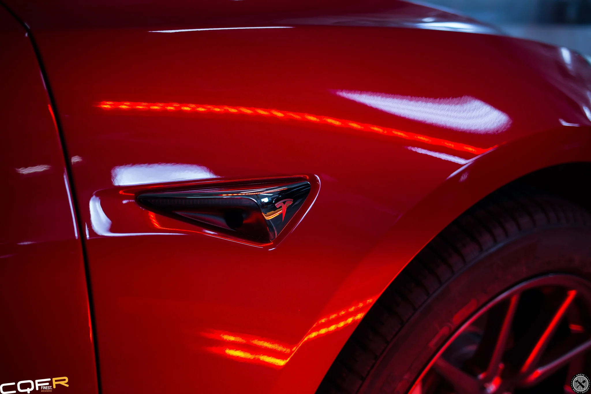 CQuartz Finest Reserve + Tesla Model 3 — Areté Auto Salon | Fine Auto ...