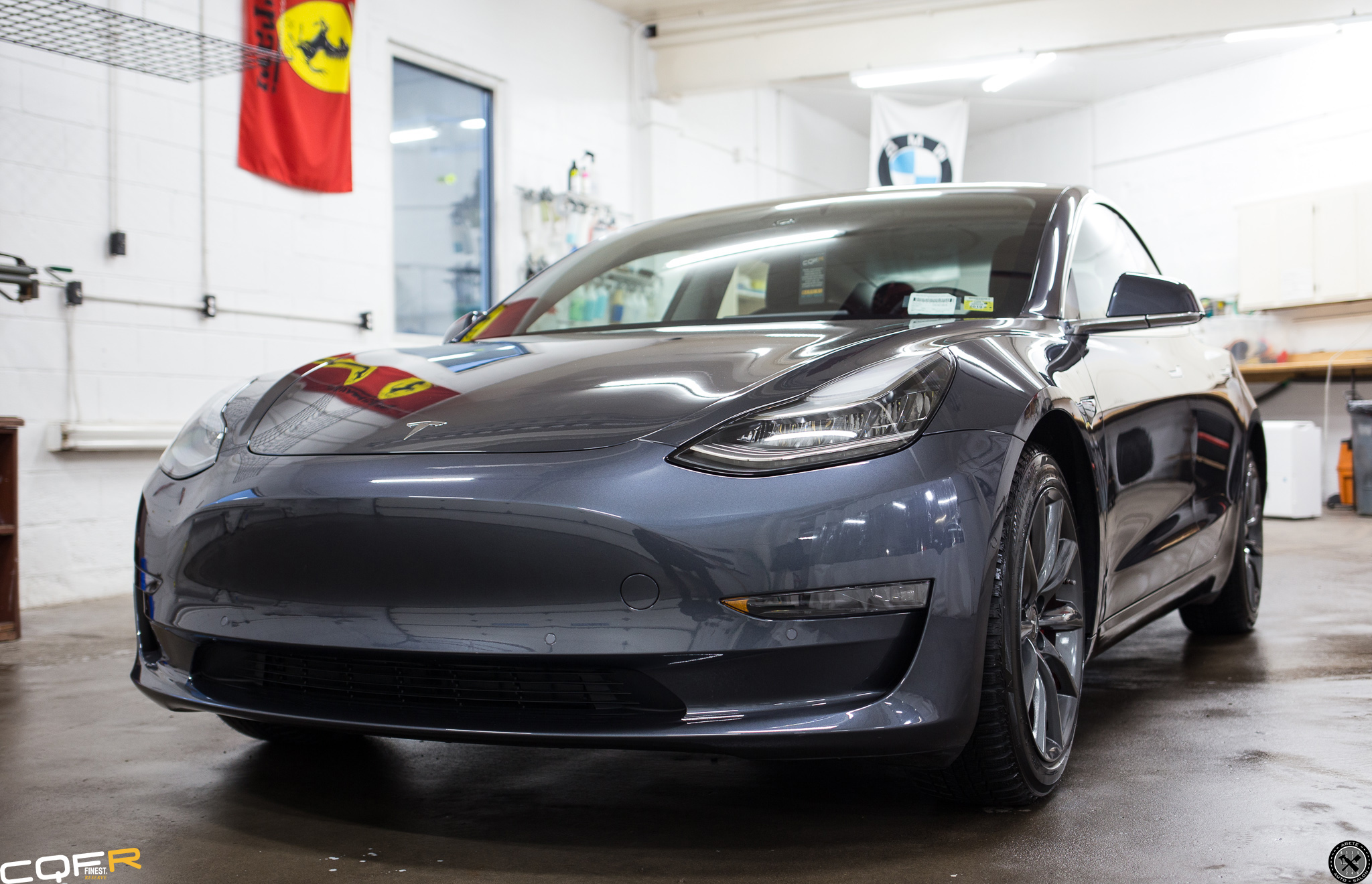 CQuartz Finest Reserve + Tesla Model 3 — Areté Auto Salon | Fine Auto ...