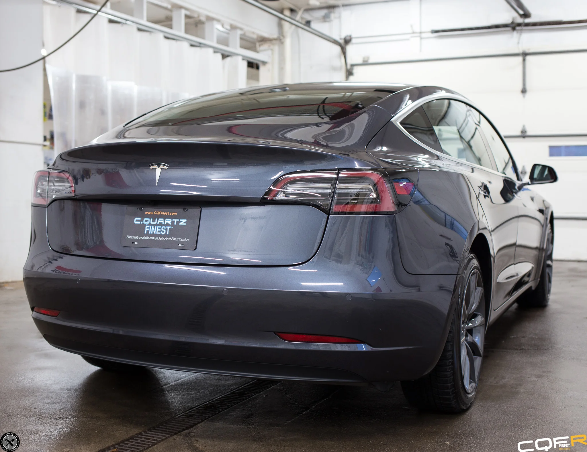 CQuartz Finest Reserve + Tesla Model 3 — Areté Auto Salon | Fine Auto ...