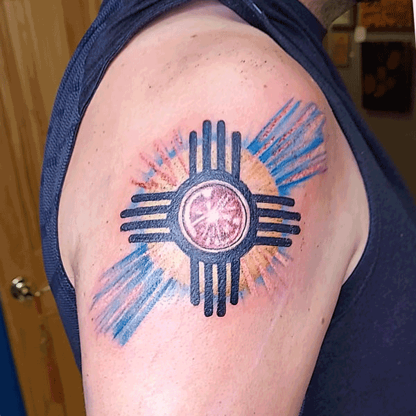 Zia Symbol Tattoo