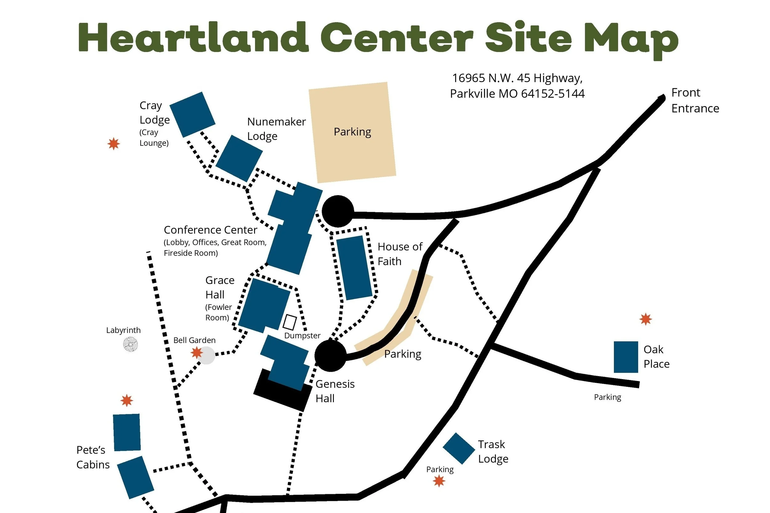 Lodging — Heartland Retreat Center