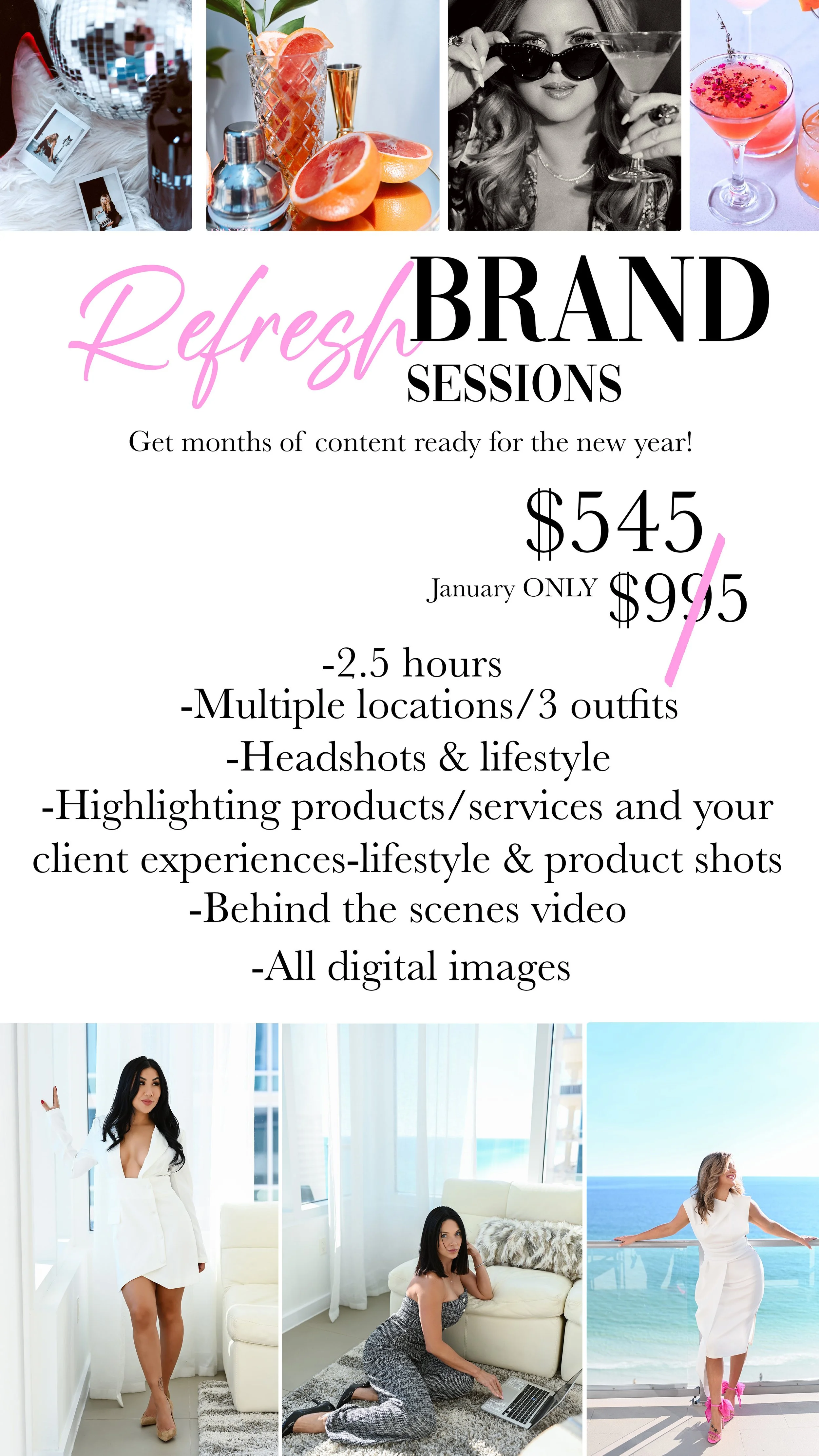 January Refresh Branding Sessions for Businesses and Creators 2025 ...