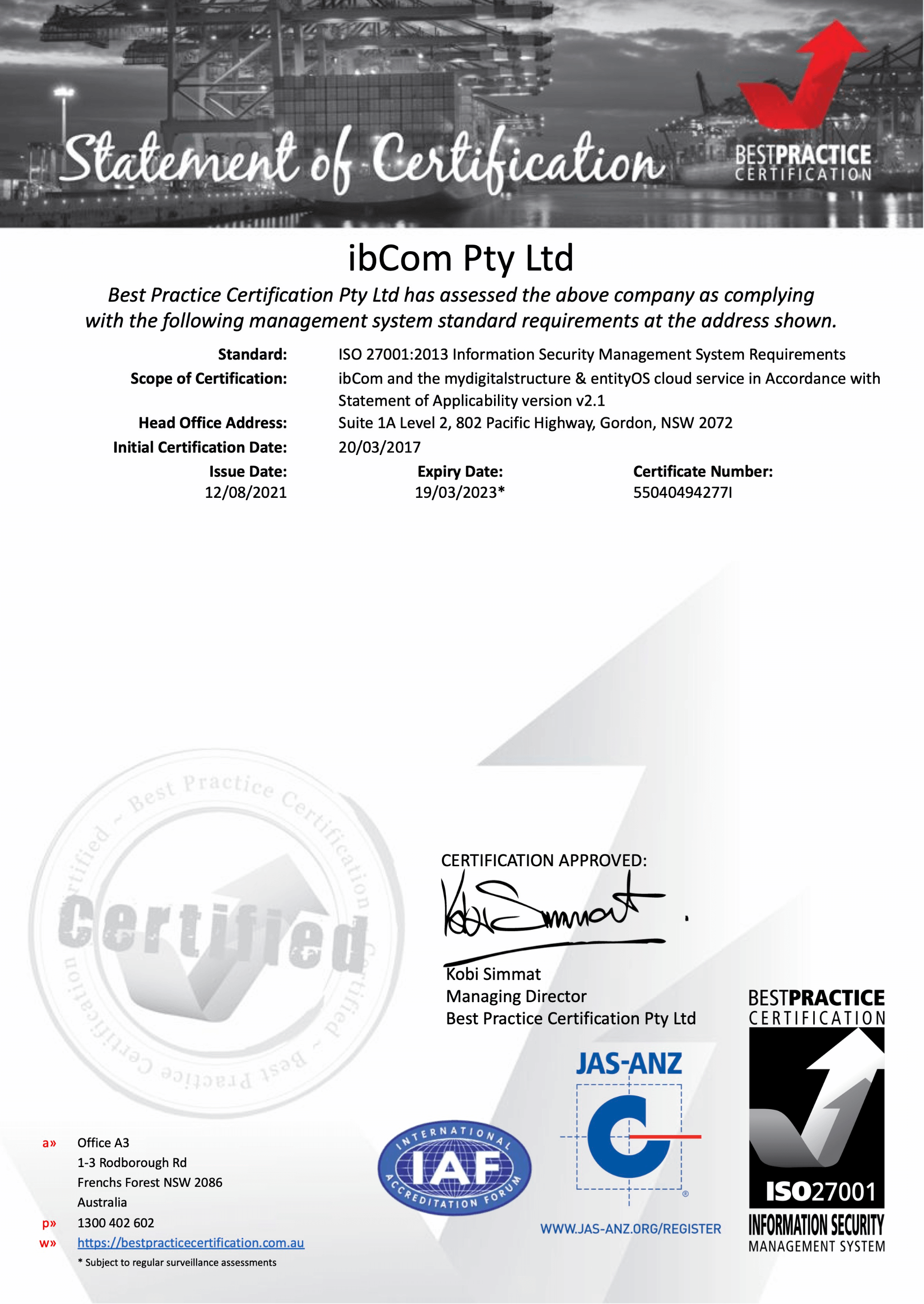 OpenAFSL: Compliance sorted — Assured Support