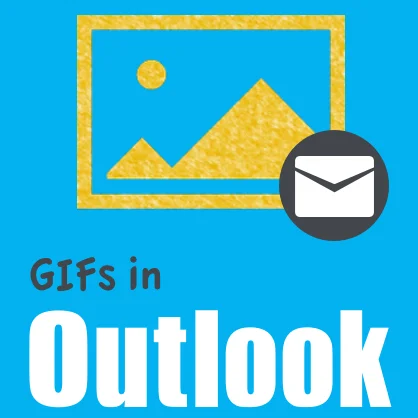 How do you add a gif to outlook email - aslnurse