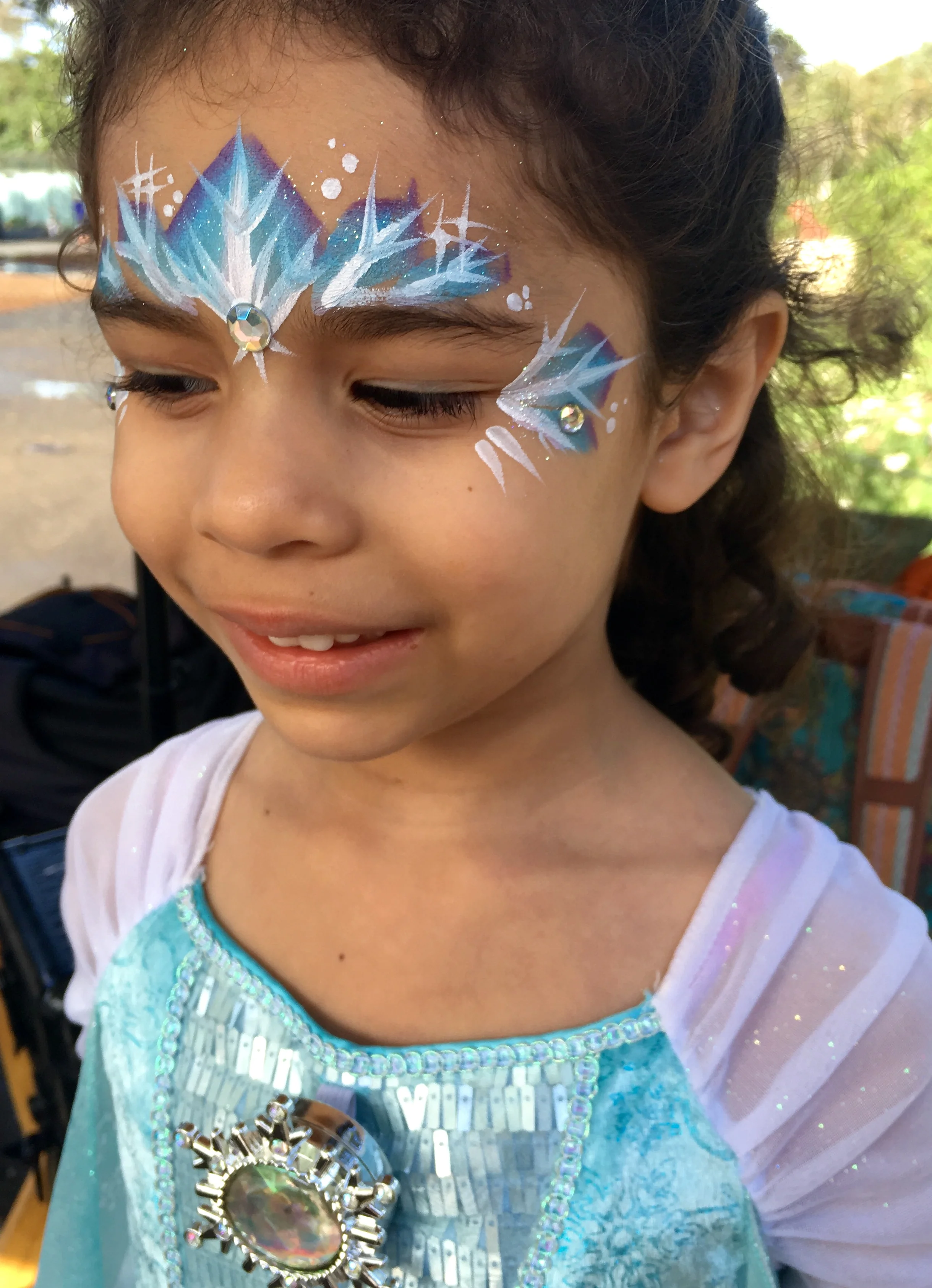 Crown Face Paint