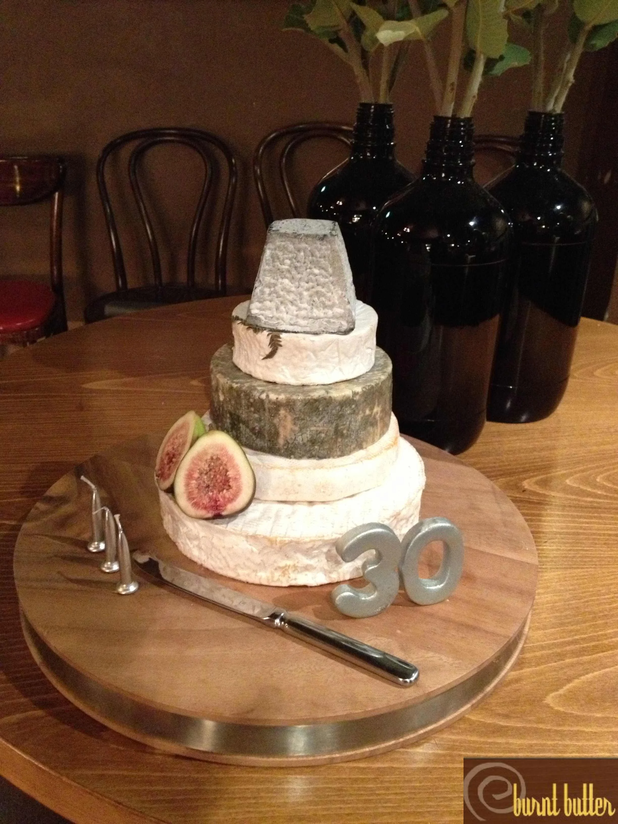 Cheese Wheel Towers — Burnt Butter Cakes