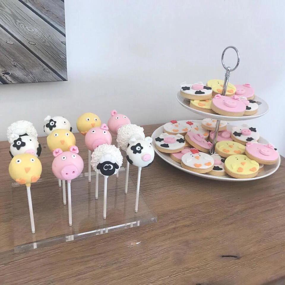 Farm Animal Cake Pops — Burnt Butter Cakes