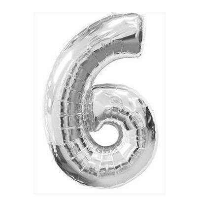 Foil Number Balloons — Burnt Butter Cakes