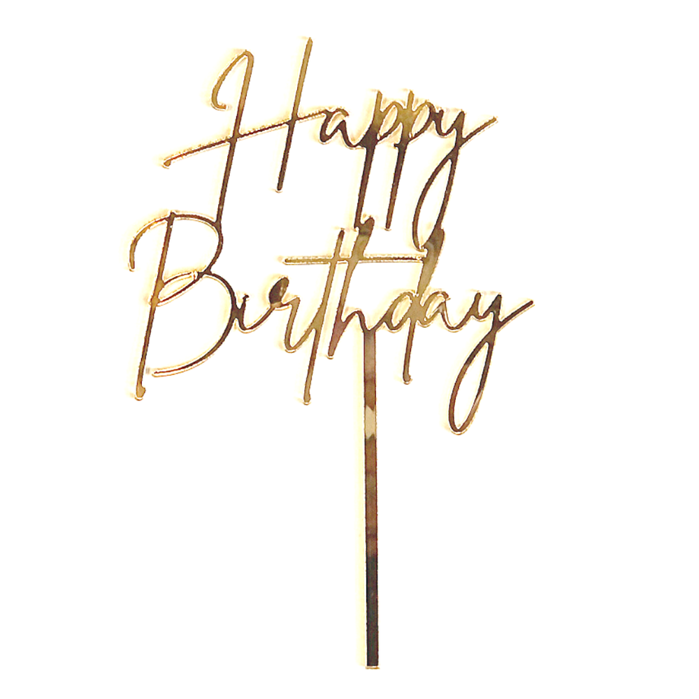 Happy Birthday Cake Topper Svg Happy Birthday Svg Cake, 43% OFF
