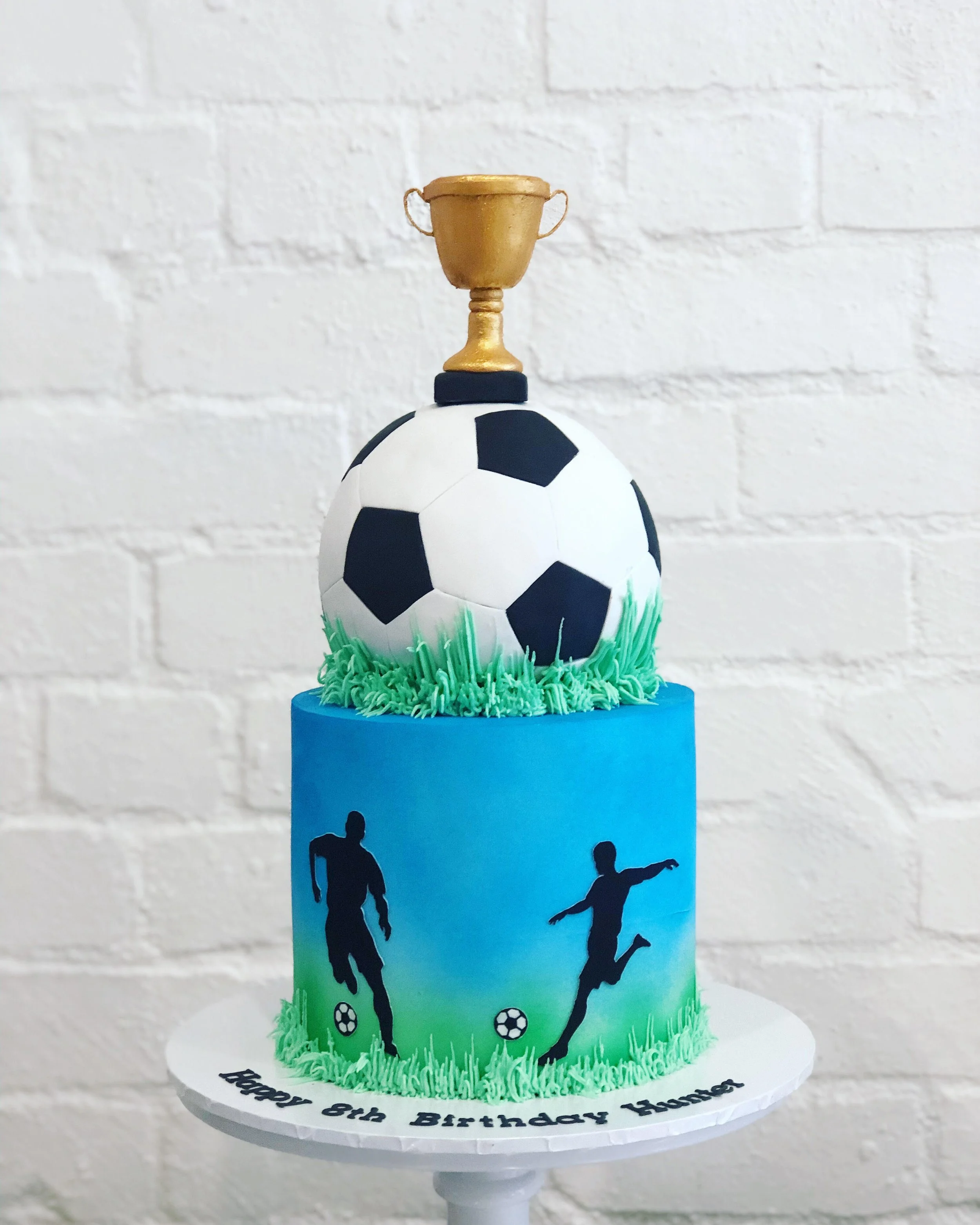Soccer Football Sweet Studio Menu — Burnt Butter Cakes
