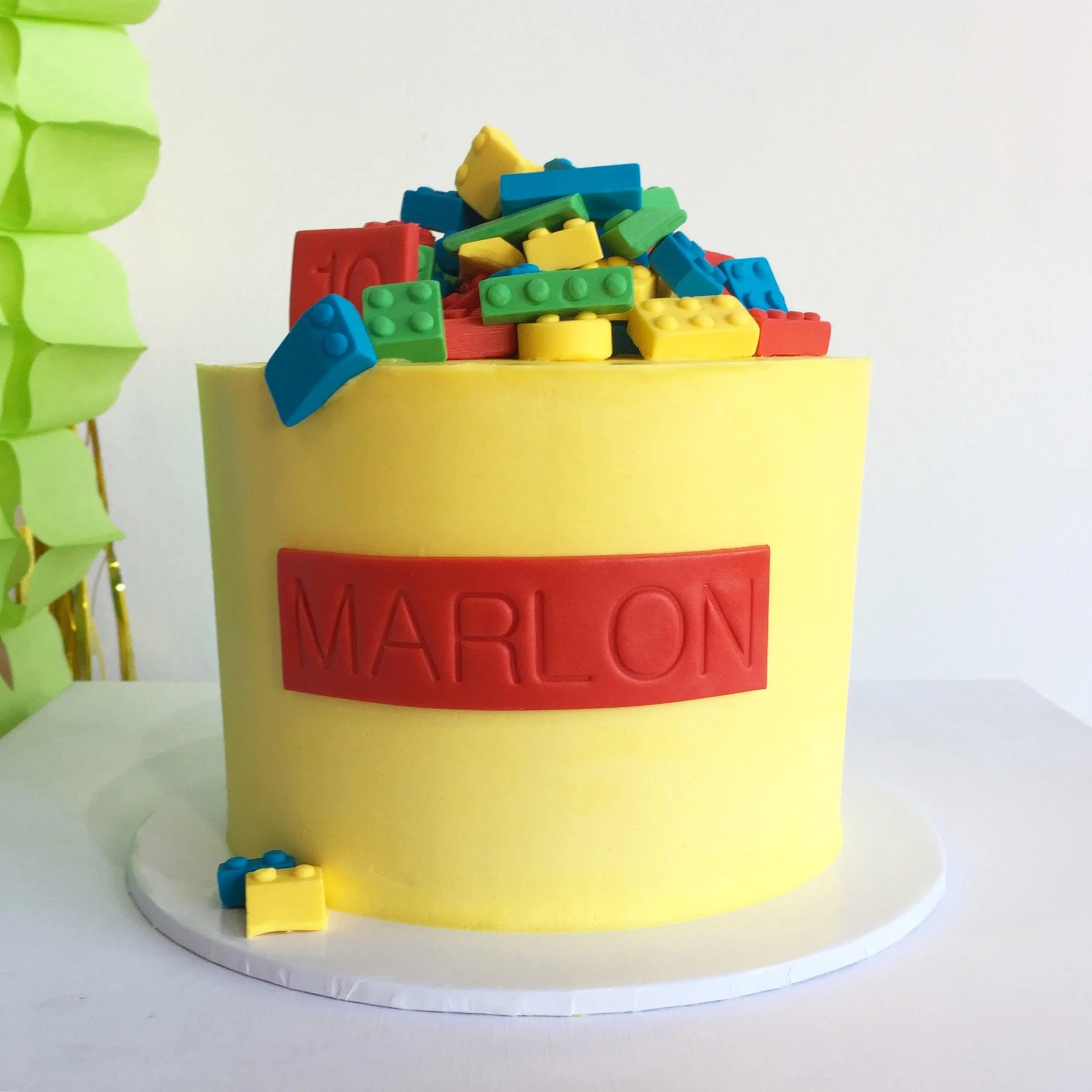 Marlon Lego Cake — Burnt Butter Cakes