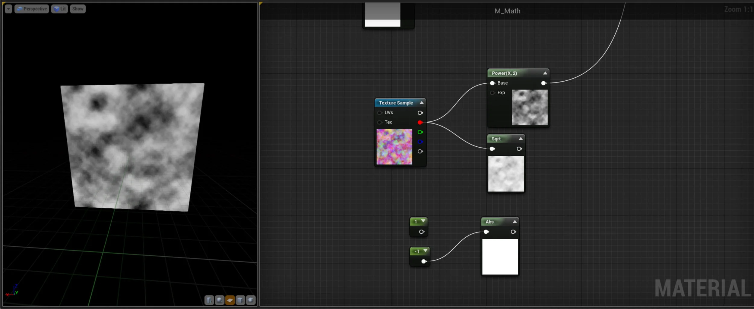Unreal 4 Material Editor Math — tharle VFX