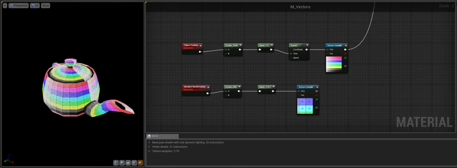 Unreal 4 Material Vectors — tharle VFX
