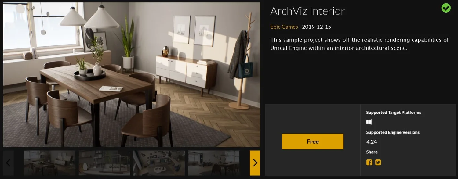 Lighting Example Levels — tharle VFX