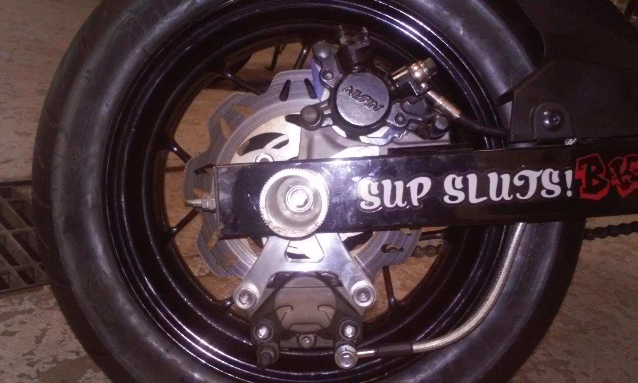 Stunt Rear Dual Brake Caliper Bracket — GoGrom