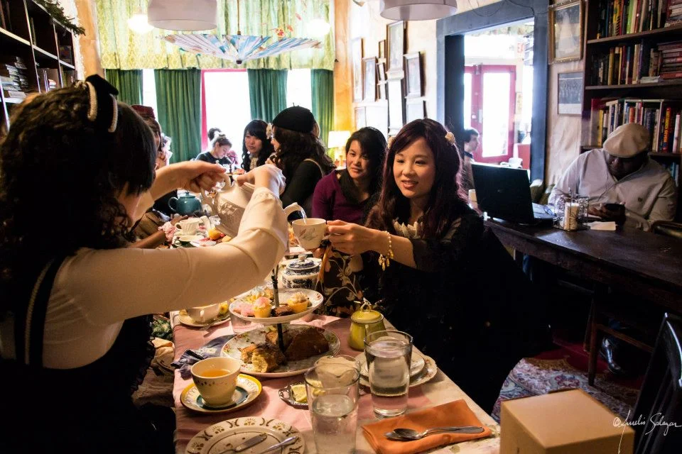 Dr. Bombay's underwater tea party