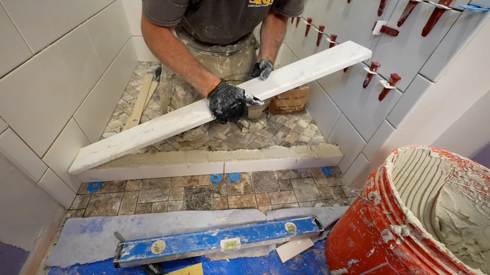Custom Tiled Walk-In Shower Course Detail — Bathroom Remodeling Teacher