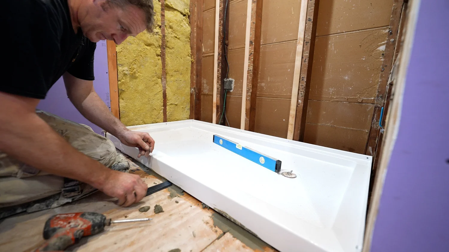 Converting Tub To Walk-In Shower Course Detail — Bathroom Remodeling ...