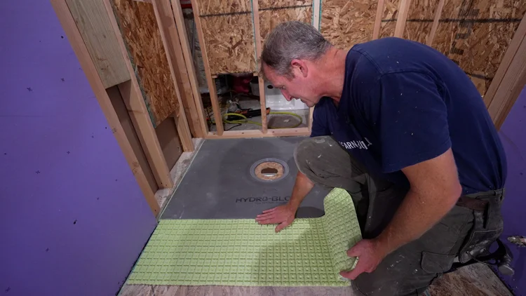 How to BUILD a Curbless Shower — Bathroom Remodeling Teacher