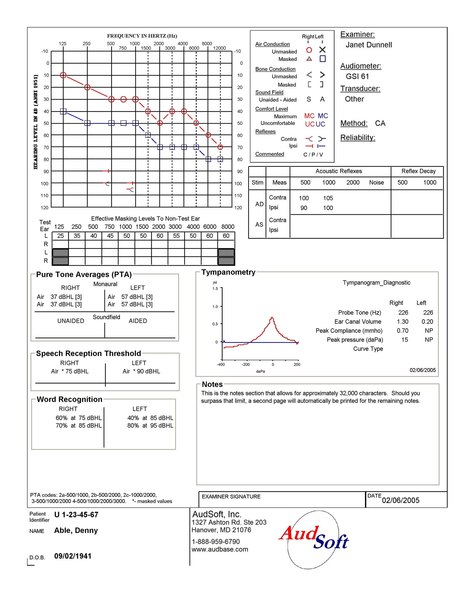 Reports — AudBase