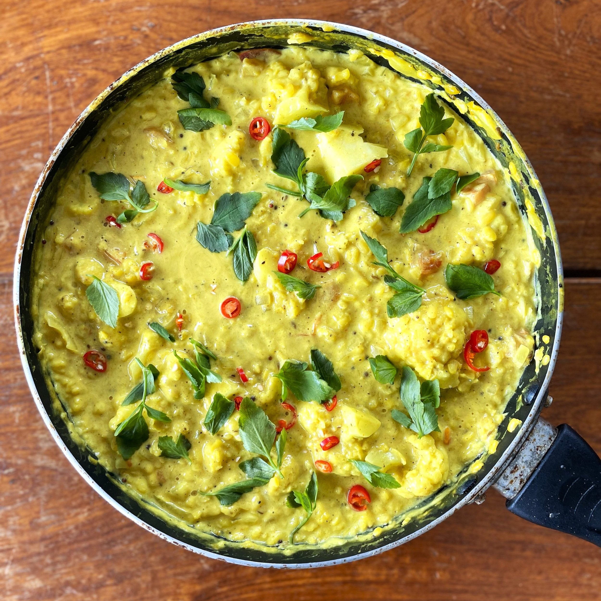 Cauliflower & Split Pea Daal — Jennifer Angela Lee / Exploring History ...