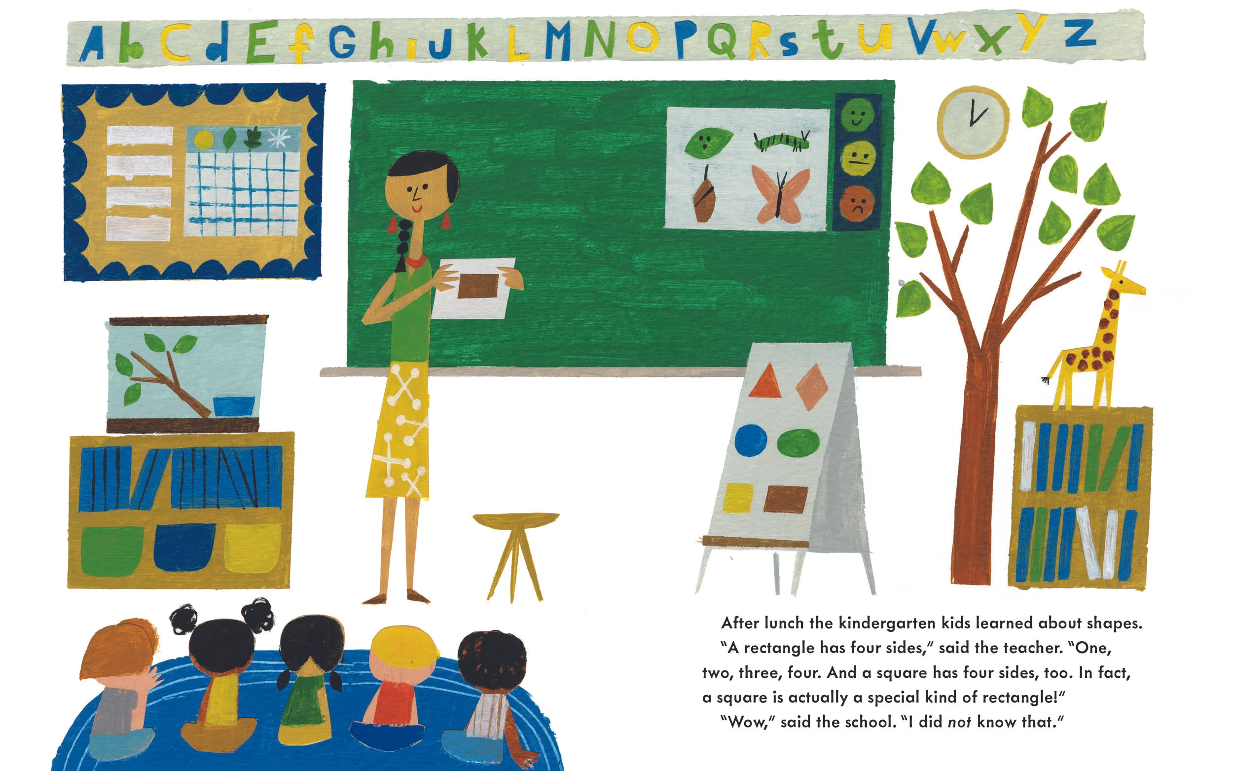 SCHOOL'S FIRST DAY — Art of the Picture Book