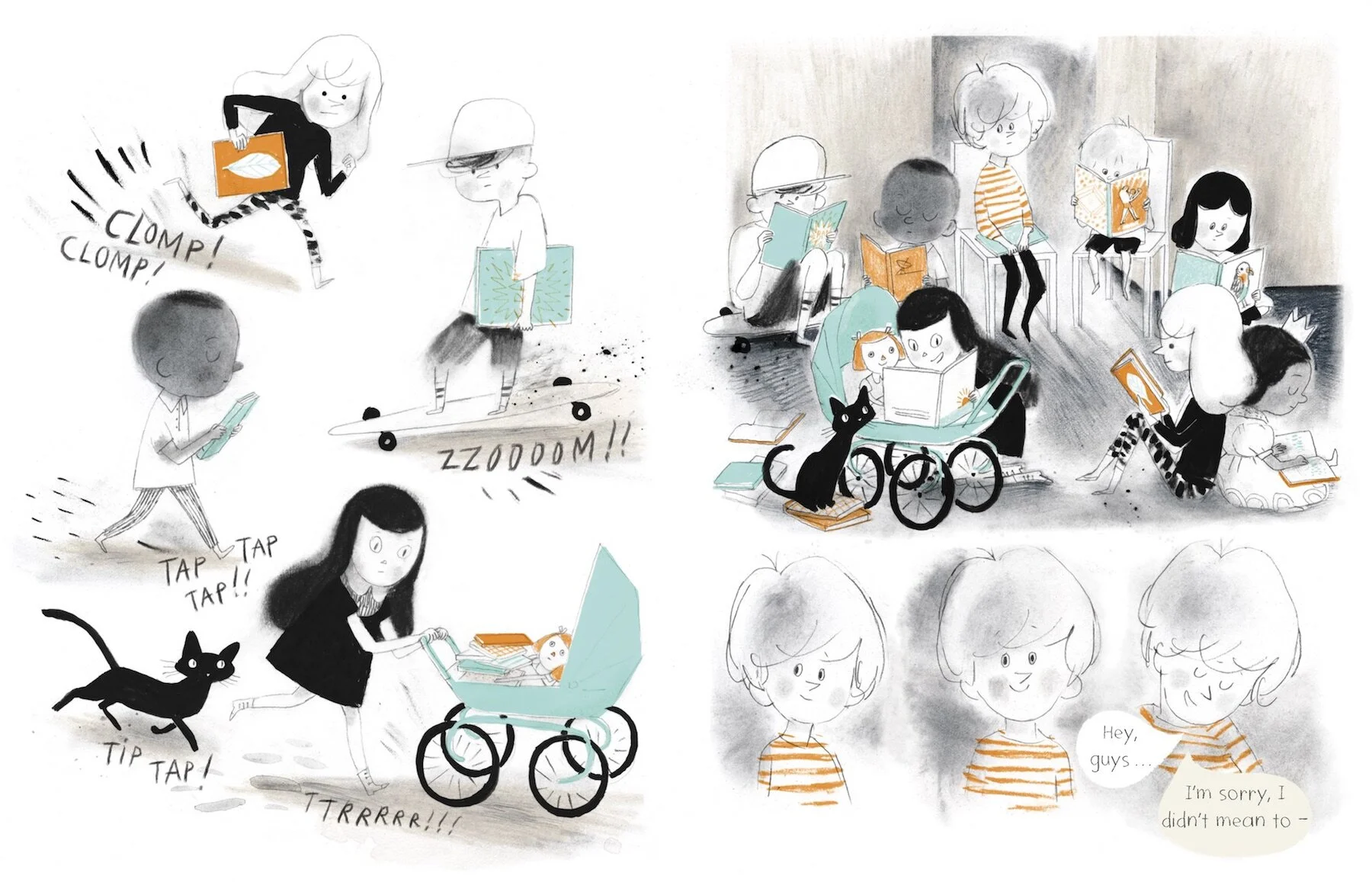 ALBERT'S QUIET QUEST — Art of the Picture Book