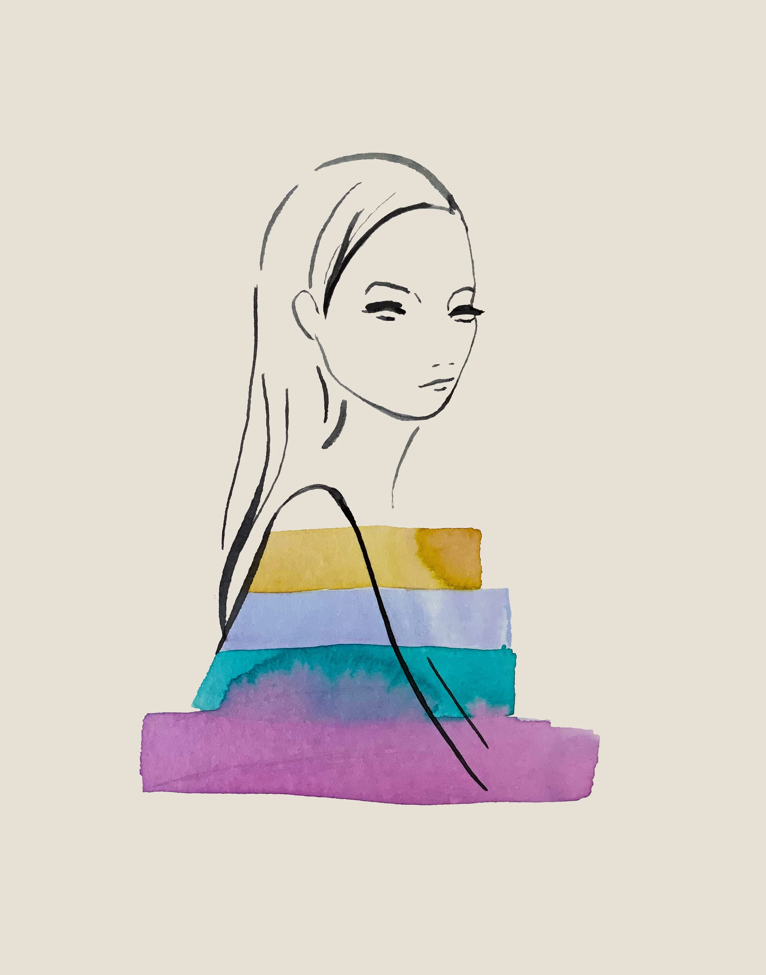 Stephanie Anne Illustration - Canadian Fashion Illustrator and Event ...